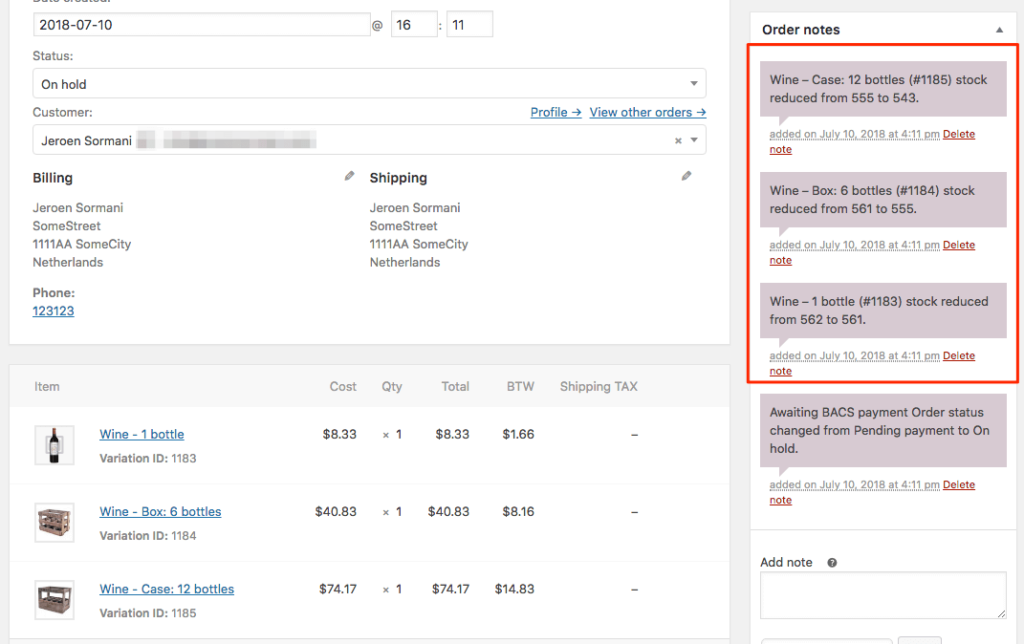 Custom Stock Quantity Reduction | Jeroen Sormani